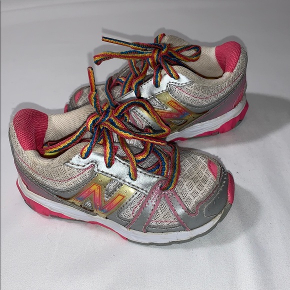 New Balance | Shoes | New Balance 689 Rainbow Sneakers Toddler Girl ...